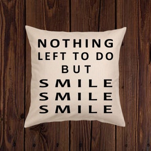 Grateful Dead Pillow Cover - He's Gone Lyrics - Nothing Left to Do but ...