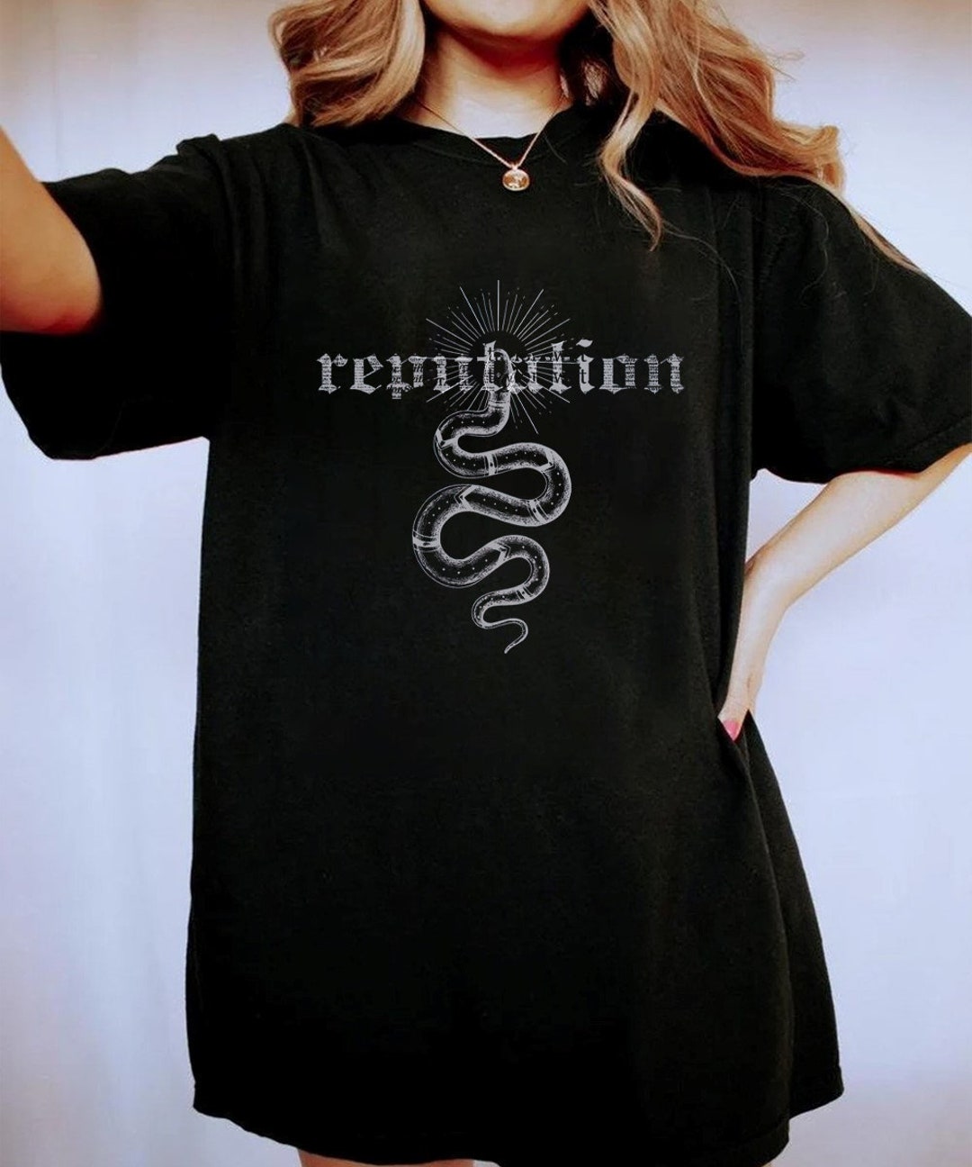 Reputation Shirt Reputation Snake Shirt Rep Snake Shirt the - Etsy