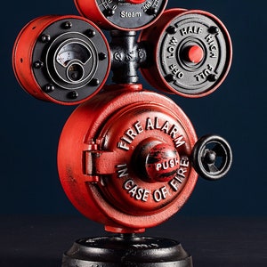 Firefighter Lamp Firefighter's light Fireman's | Etsy