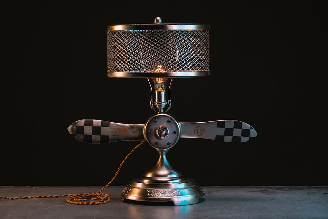 Airplane table lamp store