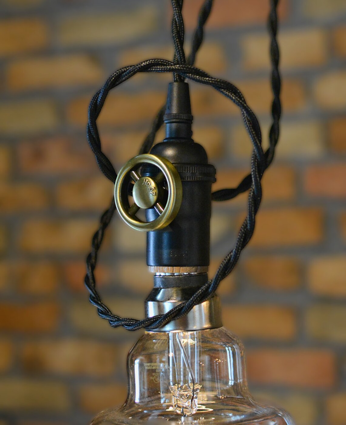 LED Edison Grand Pendant Light Bare Bulb Light Industrial - Etsy