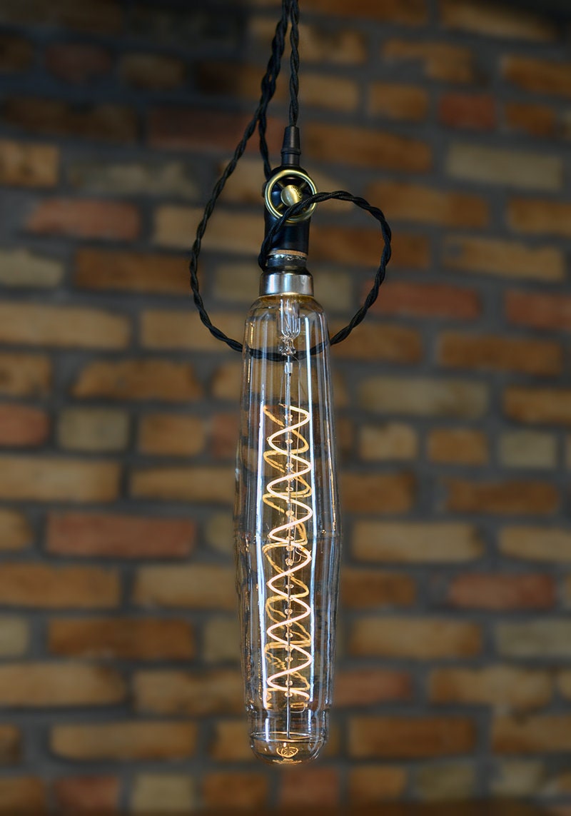 LED Grand Edison Bulb Pendant Light Bare Bulb Light - Etsy