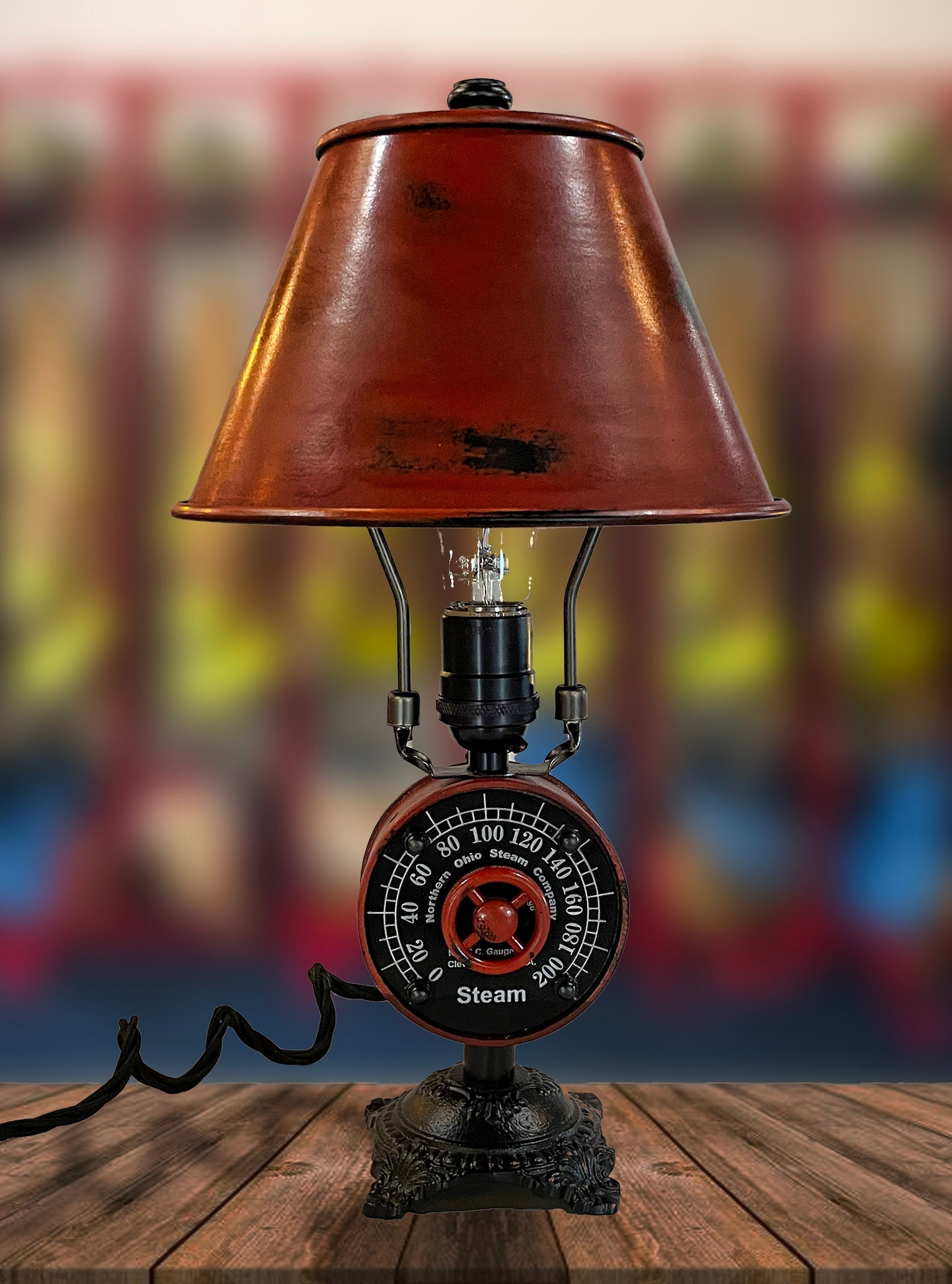 Firefighter Light Table Lamp Firefighter's Lamp - Etsy
