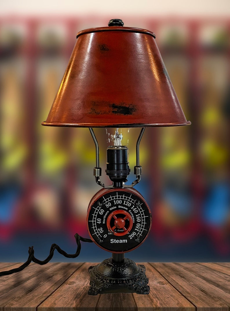 Firefighter Light - Table Lamp - Firefighter's Lamp - Fireman - Helmet ...