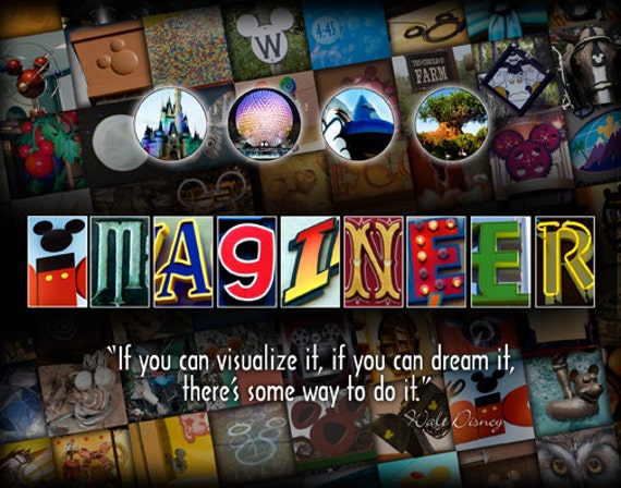 Imagineer Walt Disney Inspirations Fine Art Photo - Etsy