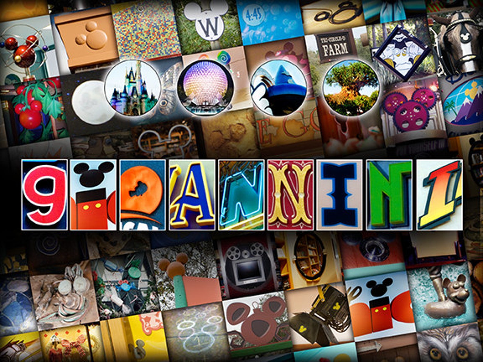 Disney World Themed Letter Art Personalized With Your Name & Message ...