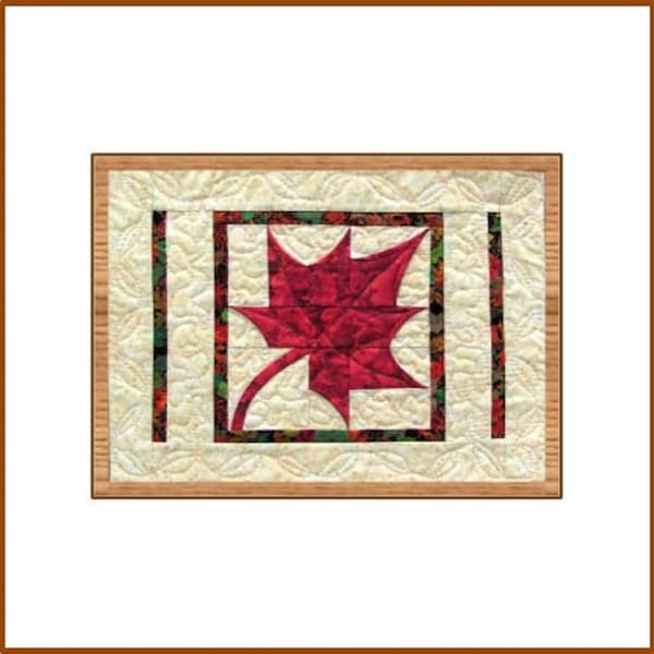 Maple Leaf Quilt - Etsy