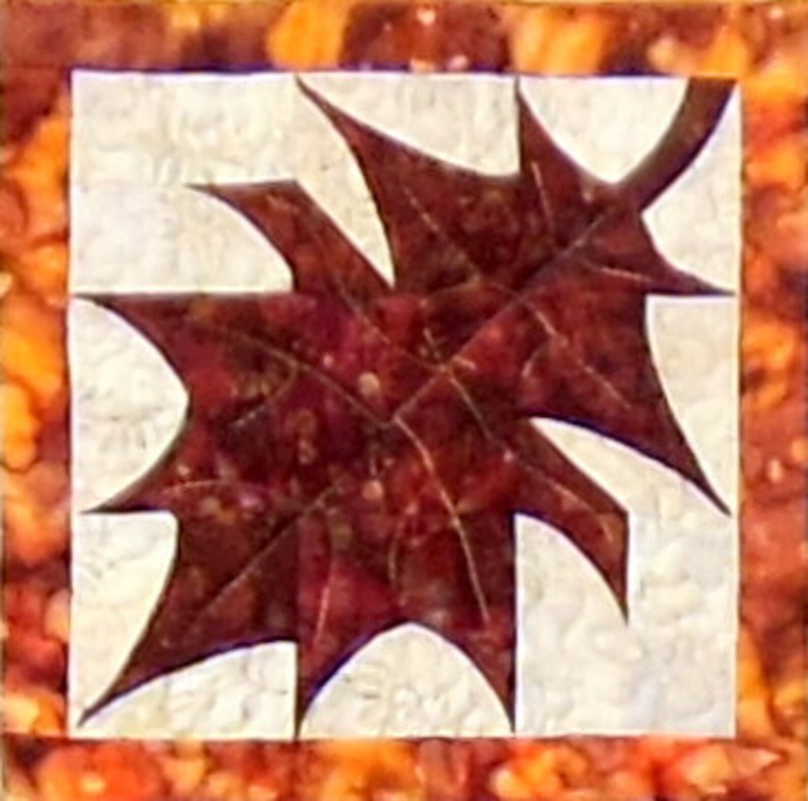 Fall Colours PDF Quilt Pattern in 3 Sizes - Etsy