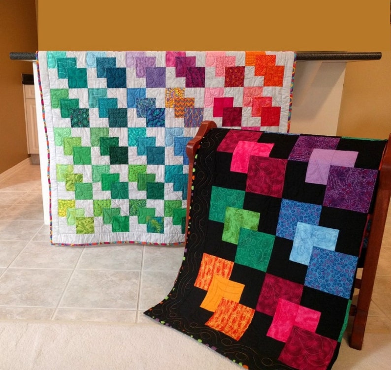 Floating Squares PDF Quilt Pattern - Etsy Canada