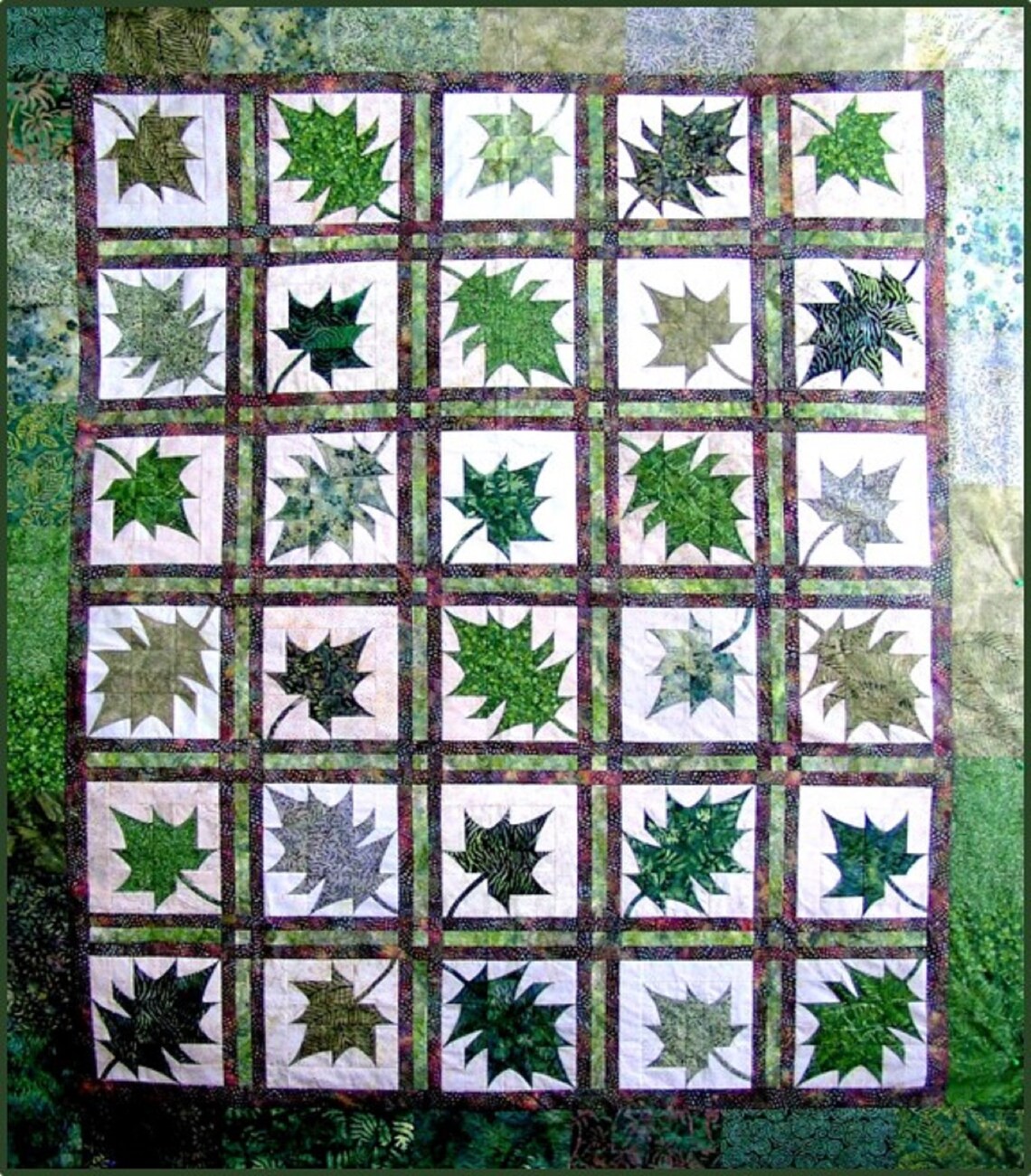 Fall Colours PDF Quilt Pattern in 3 Sizes - Etsy