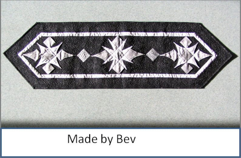 Christmas Stars Table Runner PDF Quilt Pattern - Etsy