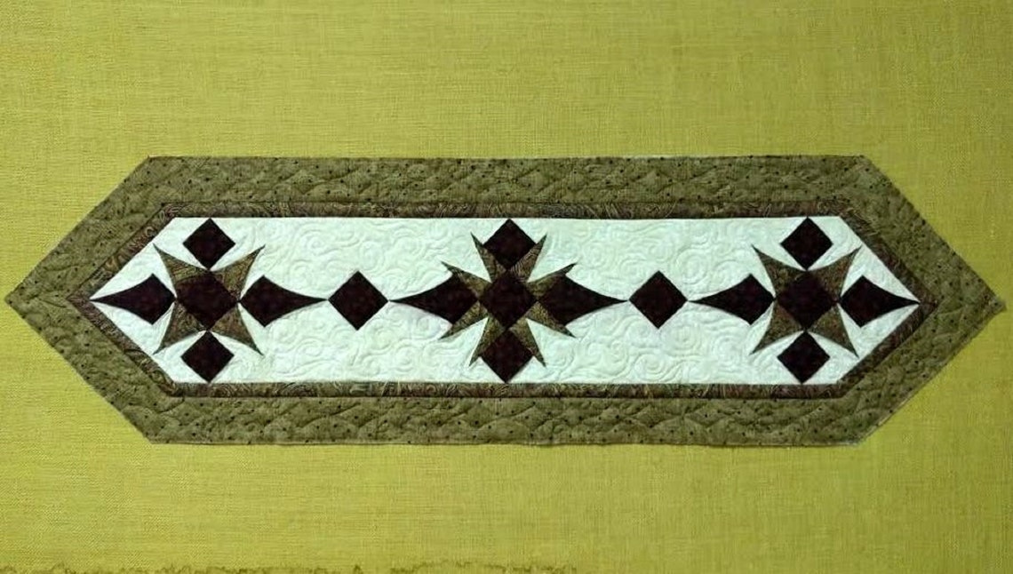 Christmas Stars Table Runner PDF Quilt Pattern - Etsy