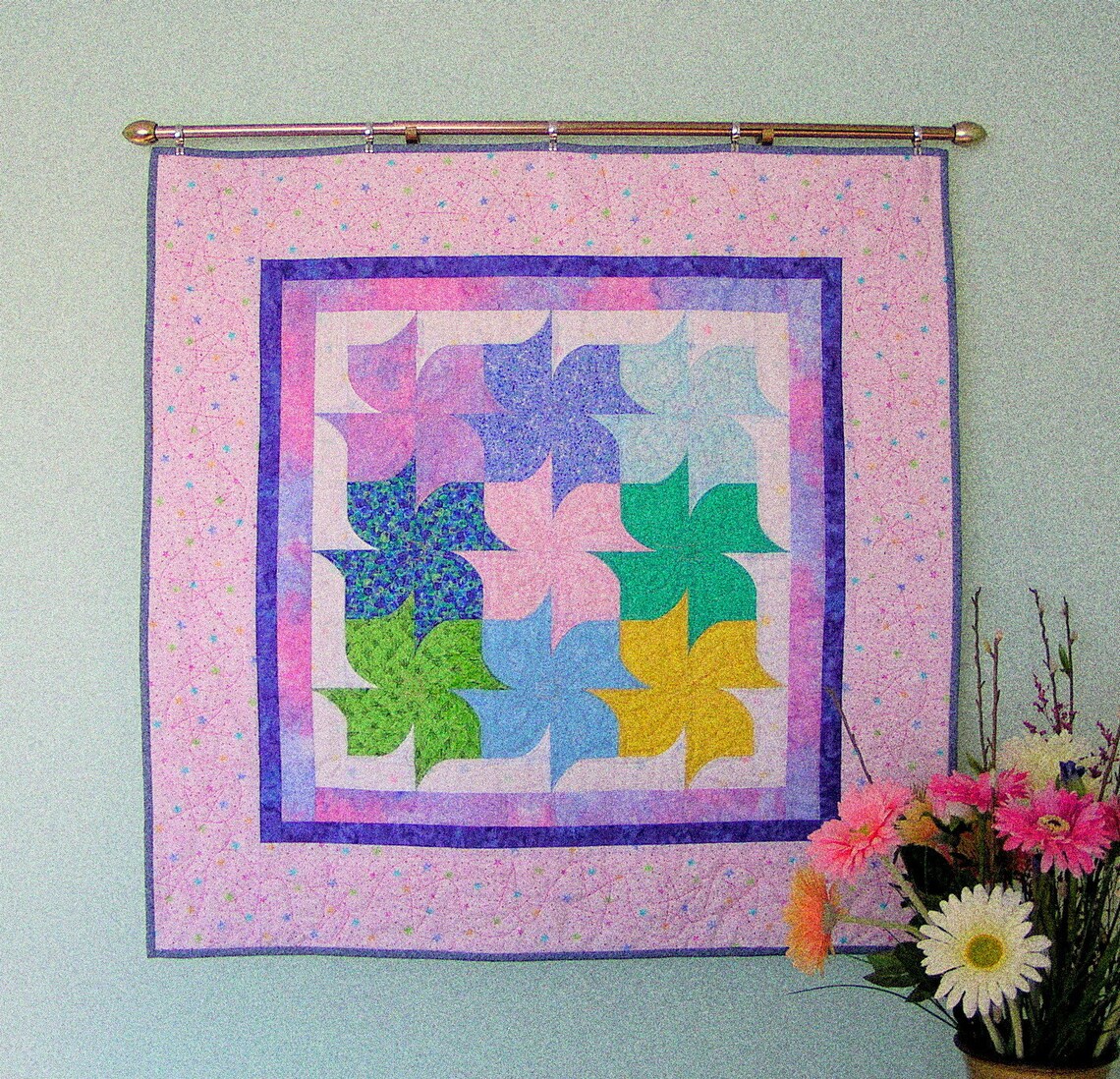 Forever Flowers PDF Quilt Pattern - Etsy