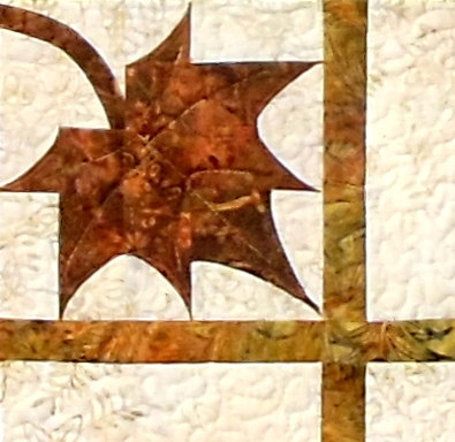 Fall Colours PDF Quilt Pattern in 3 Sizes - Etsy