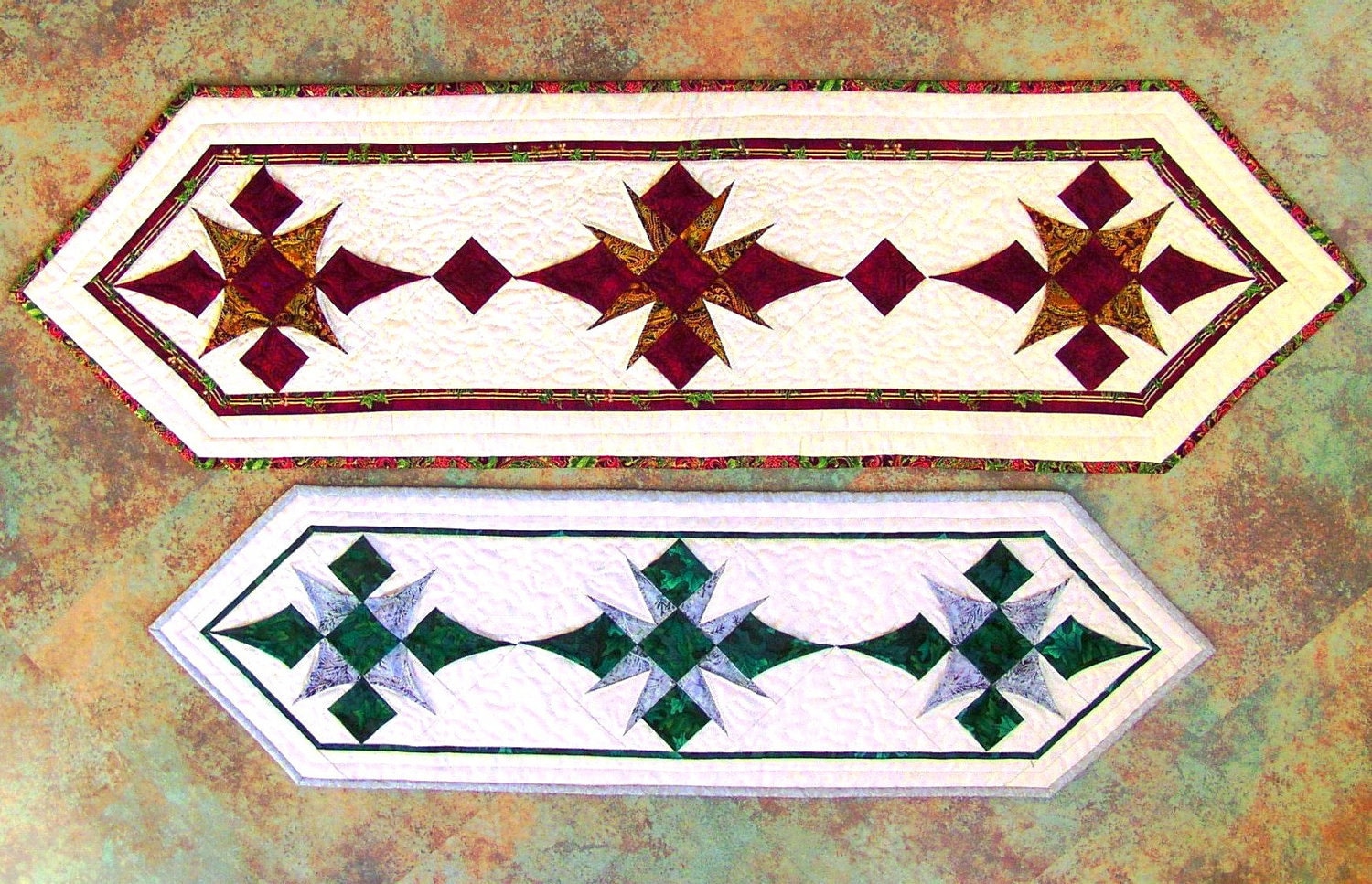 Christmas Stars Table Runner PDF Quilt Pattern - Etsy