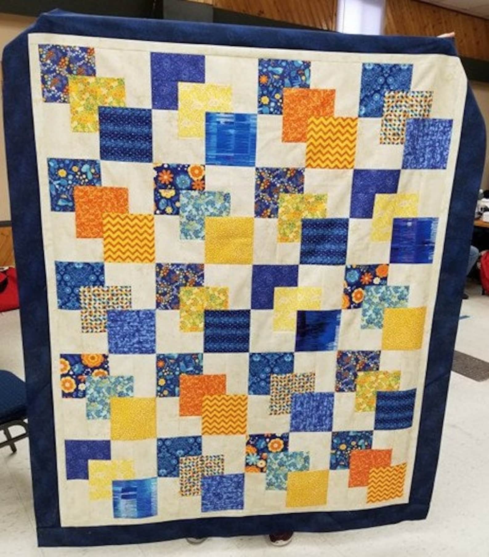 Floating Squares PDF Quilt Pattern - Etsy