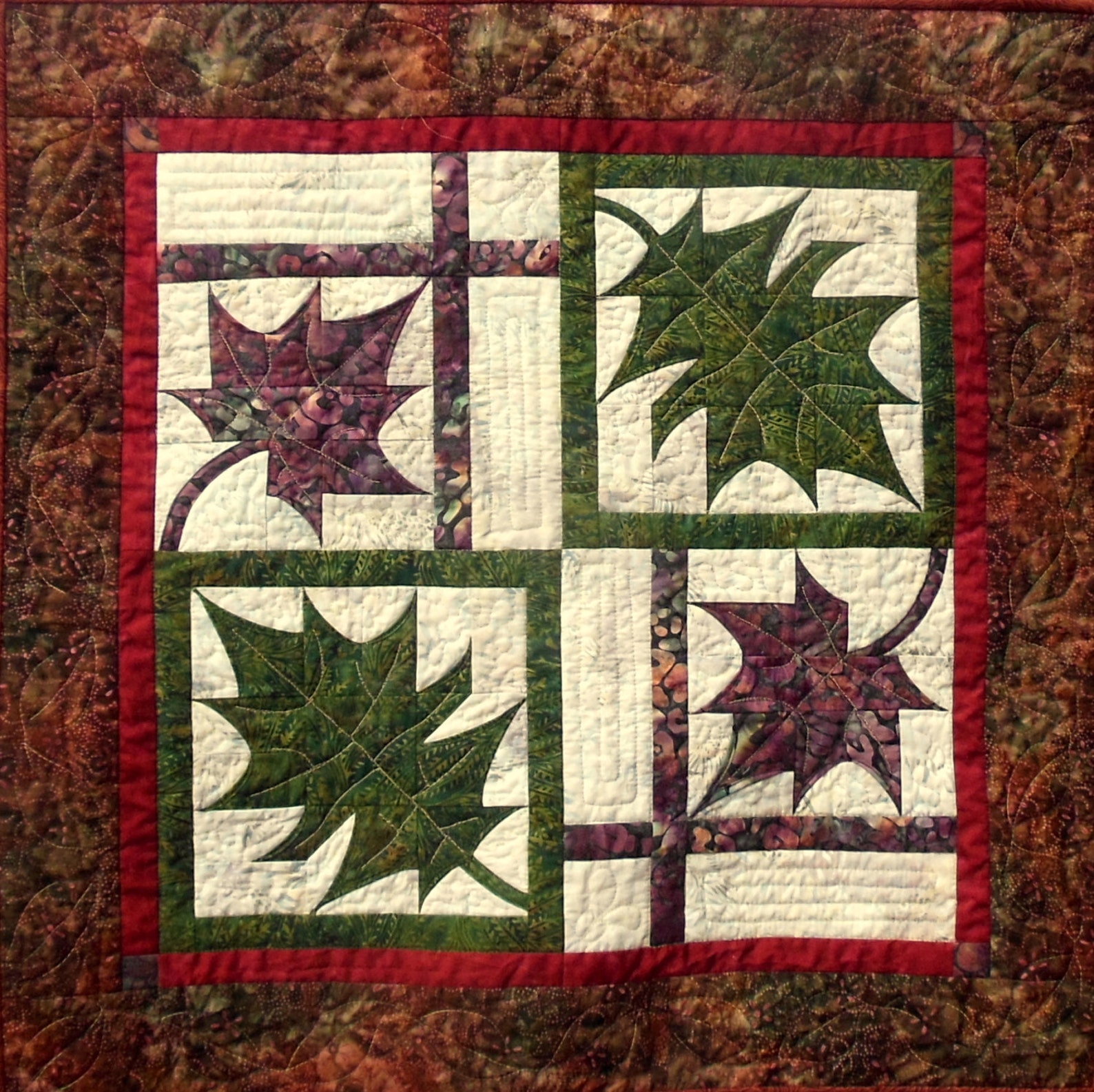 Fall Colours PDF Quilt Pattern in 3 Sizes - Etsy