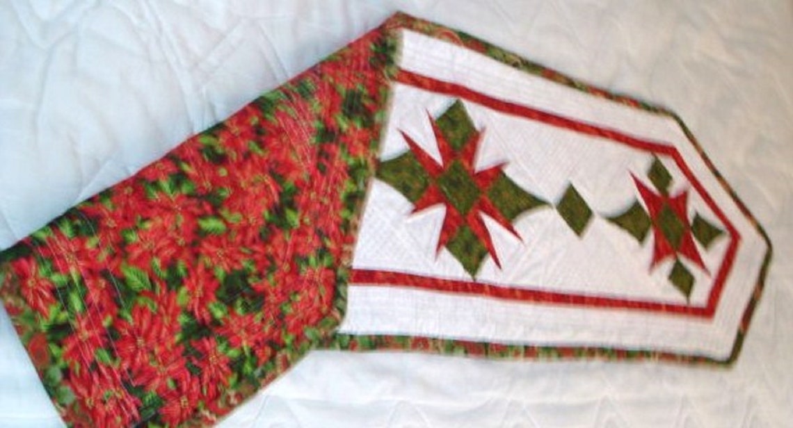 Christmas Stars Table Runner PDF Quilt Pattern - Etsy