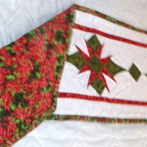 Christmas Stars Table Runner PDF Quilt Pattern - Etsy