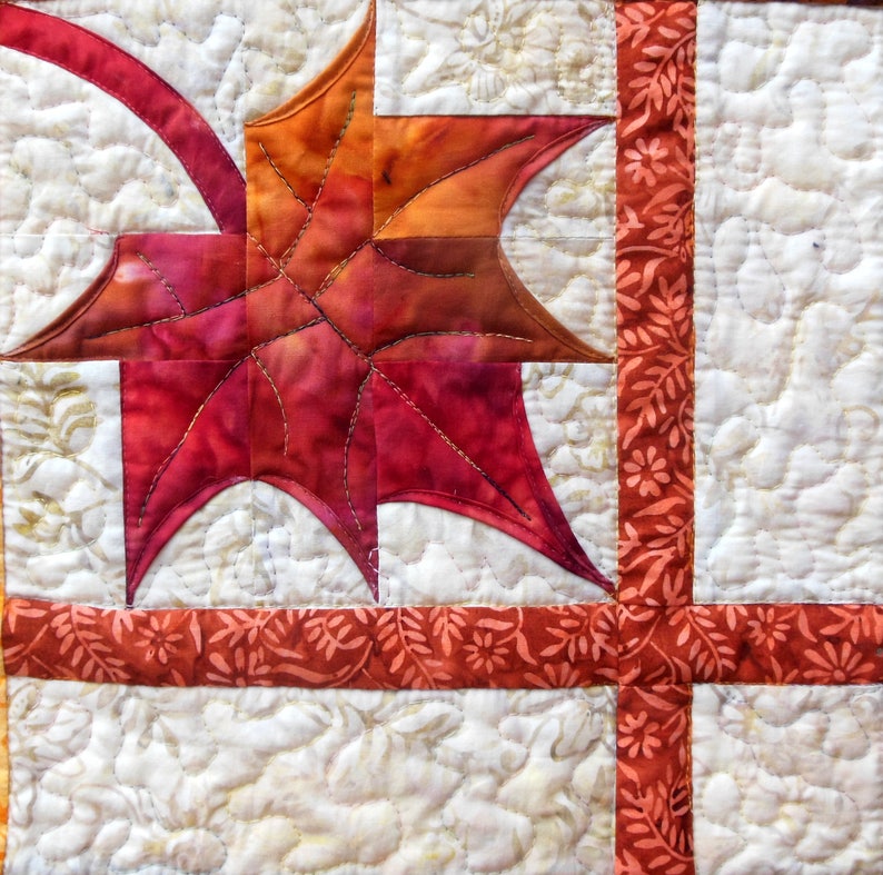 Fall Colours PDF Quilt Pattern in 3 Sizes - Etsy Canada