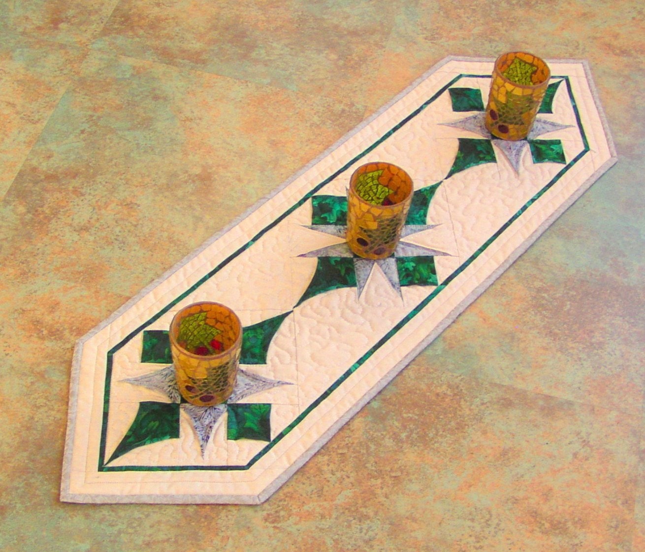 Christmas Stars Table Runner PDF Quilt Pattern - Etsy