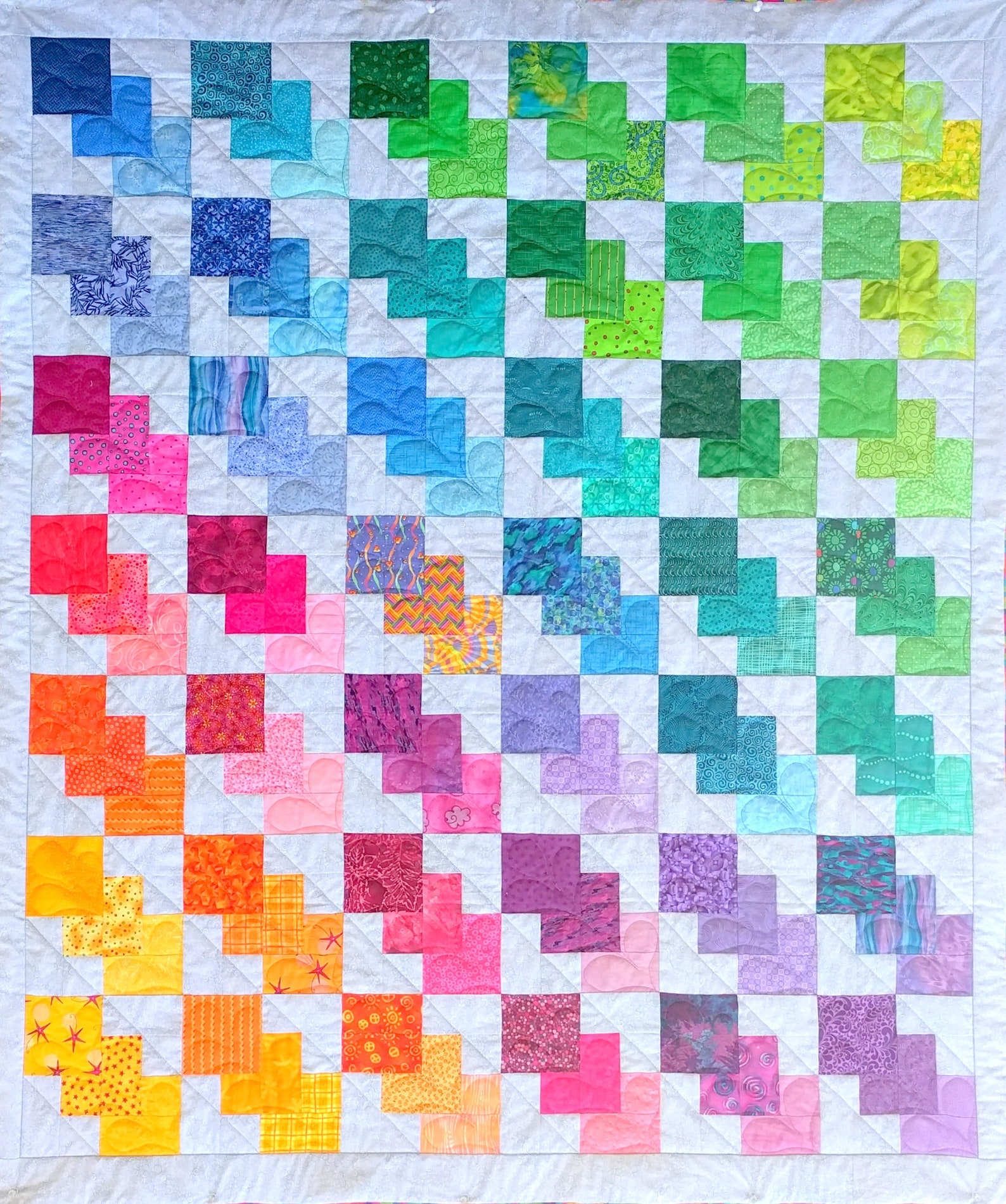 Floating Squares PDF Quilt Pattern - Etsy Canada