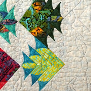 One Fish Two Fish PDF Quilt Pattern - Etsy