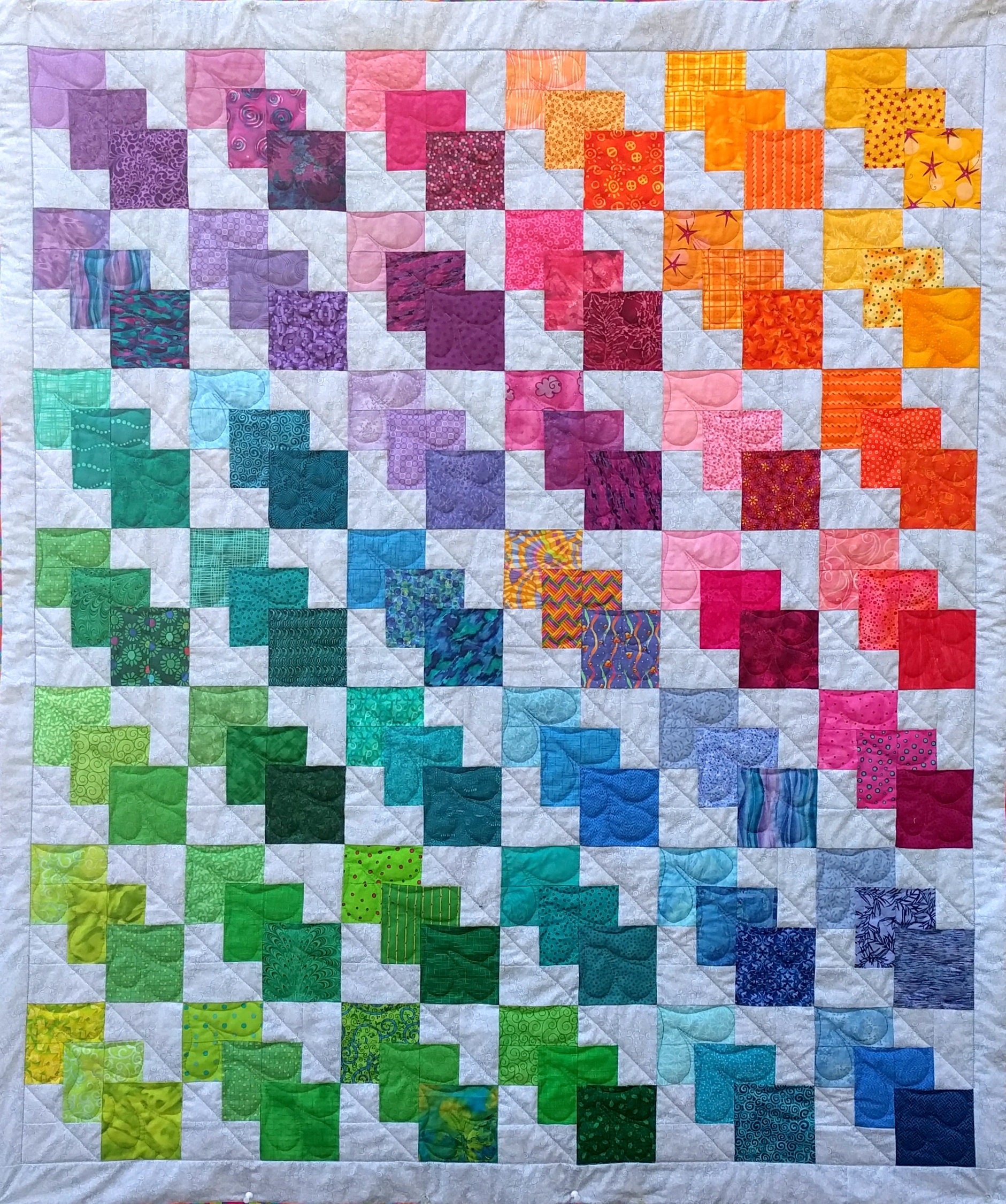 Floating Squares PDF Quilt Pattern | Etsy