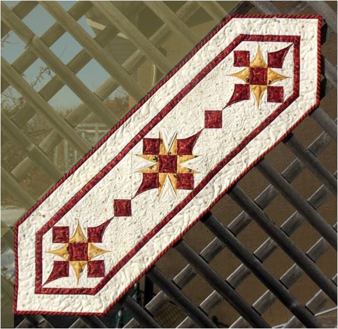 Christmas Stars Table Runner PDF Quilt Pattern - Etsy