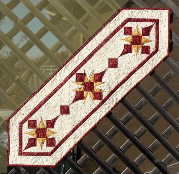 Christmas Stars Table Runner PDF Quilt Pattern - Etsy