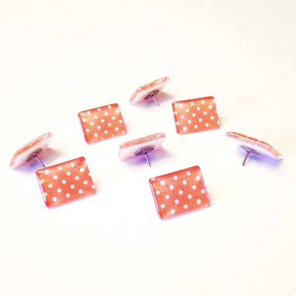Glass Push Pins - Etsy