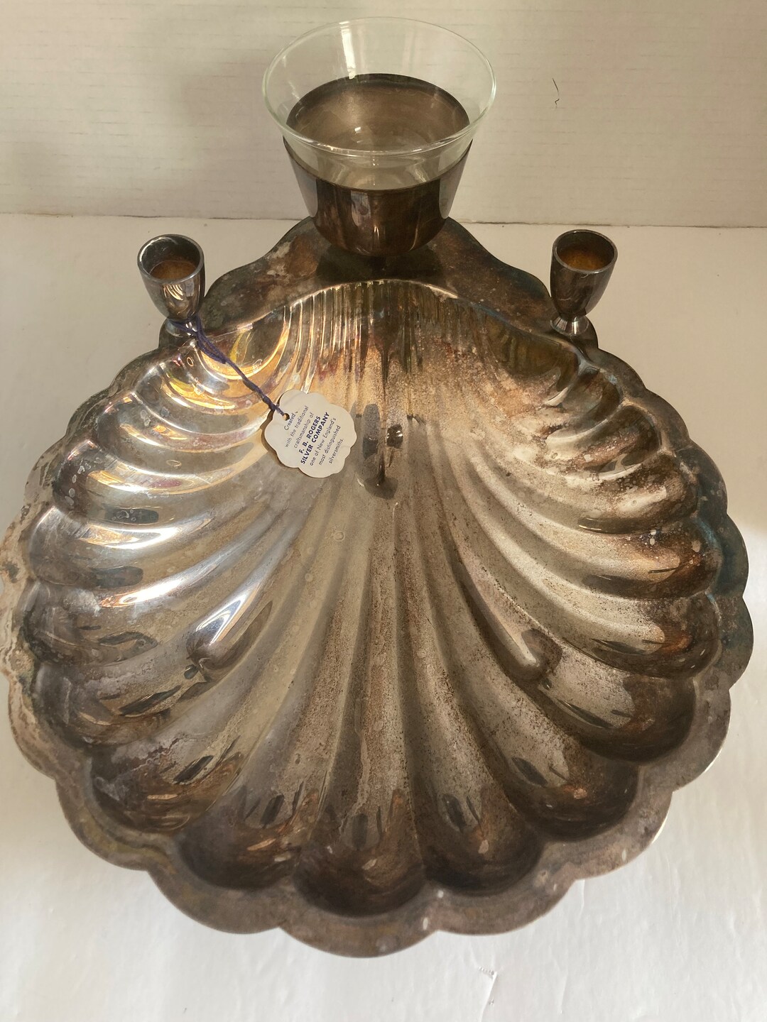 Vintage Koi Fish Footed Silver Serving Bowl / Shrimp Dish With - Etsy