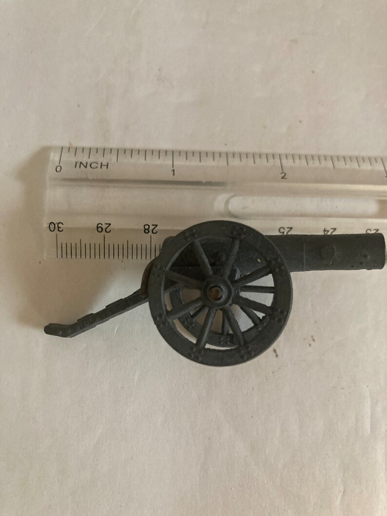 Miniature Vintage Lead Cannon - Etsy