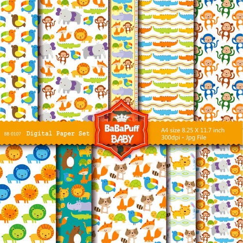 Whose Feet : Animal Digital Clipart Pack 300 Dpi Elephant | Etsy