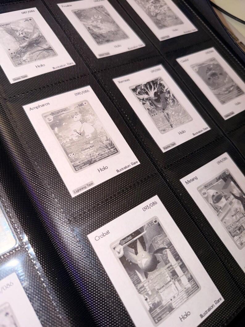 Chaos Rising Master Set Binder Placeholders!! (PHYSICAL PRE-CUTS ...