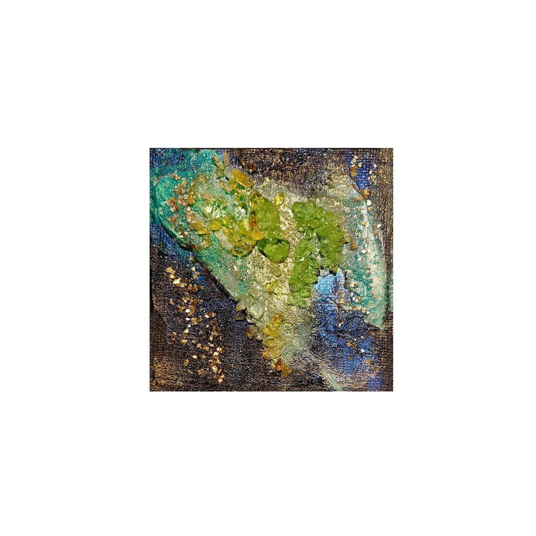 Embodiment, 3x3 With Easel, Being of Light No. 707, Crystal Art, Gift ...