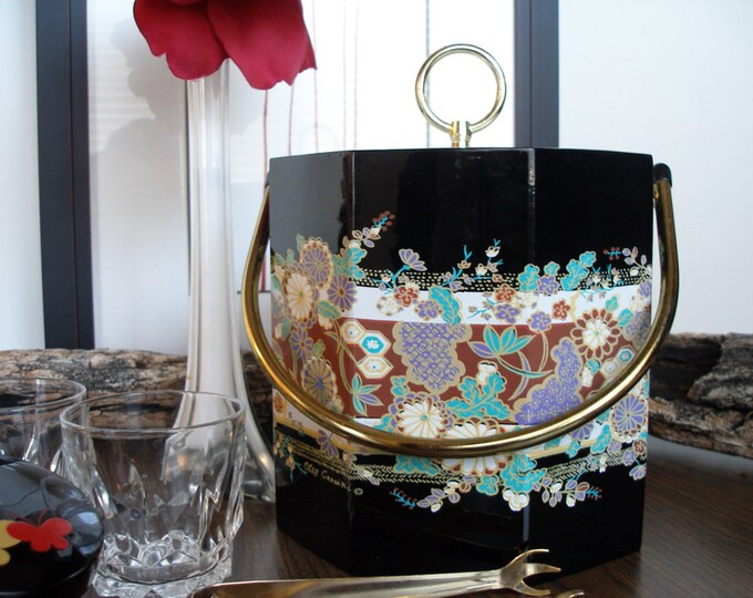 Designer Ice Bucket by Oleg Cassini - Etsy