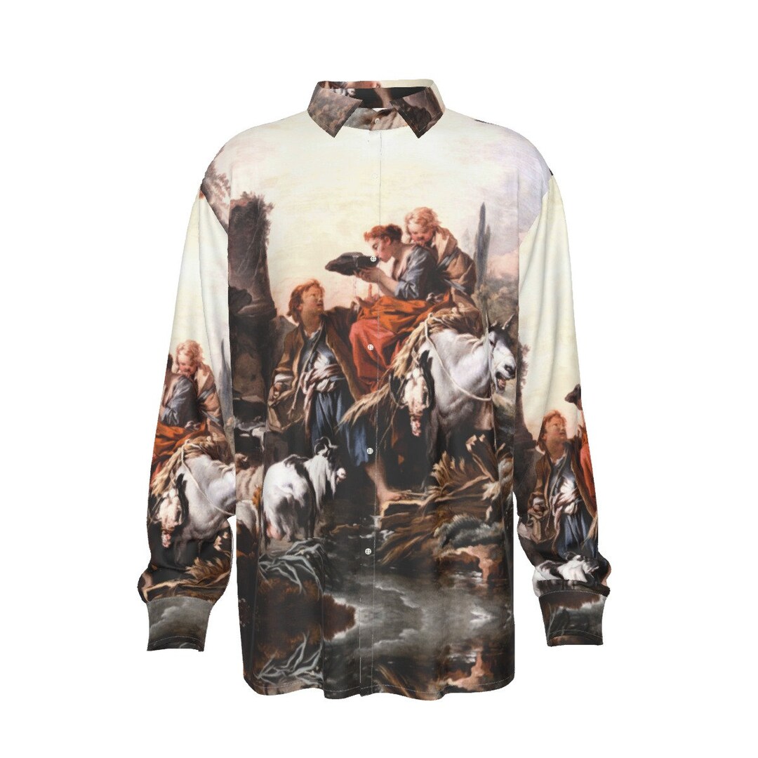 Mans Dress Shirt Couture Baroque Boucher Pinakothek Gothic Mythology ...