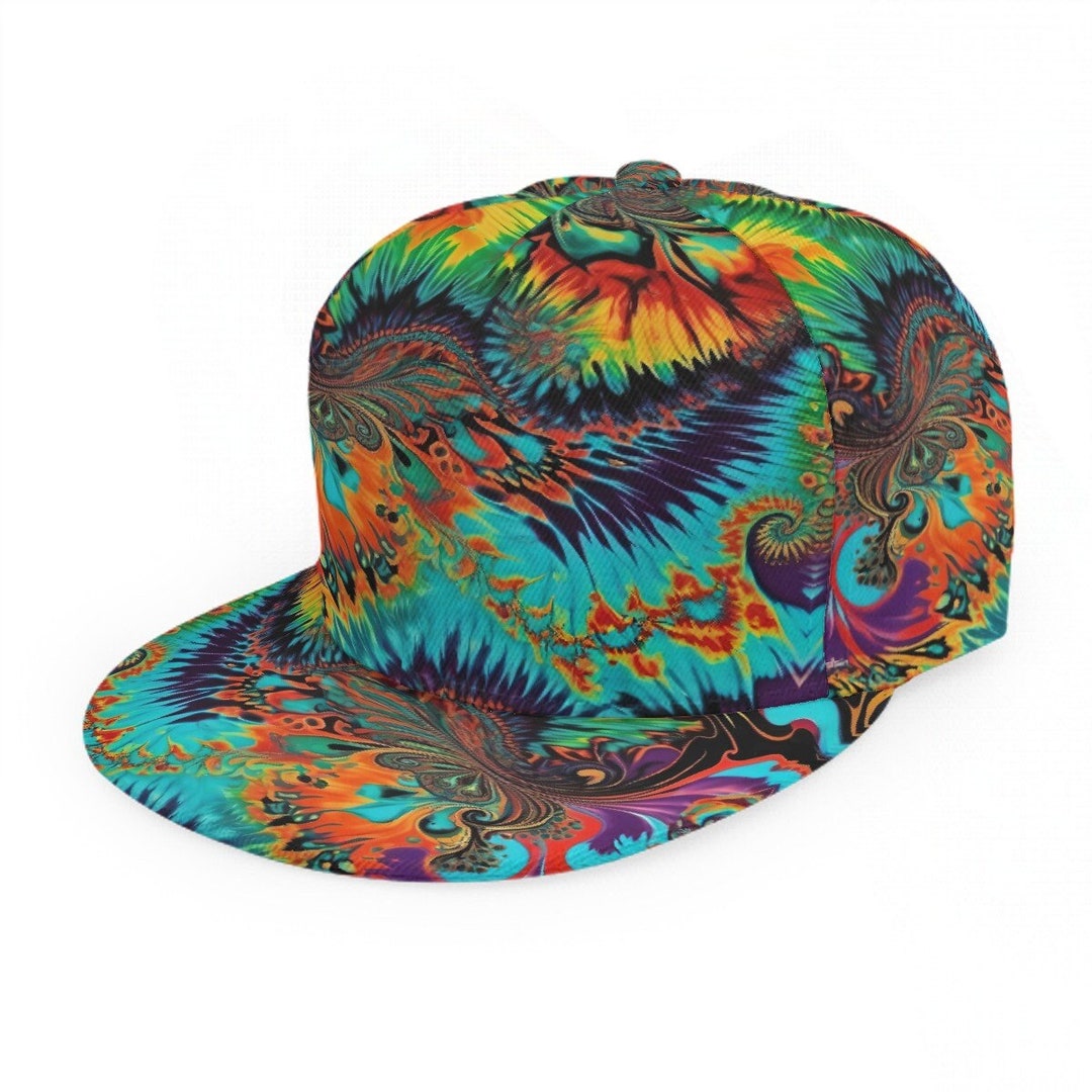 Psychedelic Trippy Cap,marbleized Hat, Baseball Cap Trucker Hip Hop ...