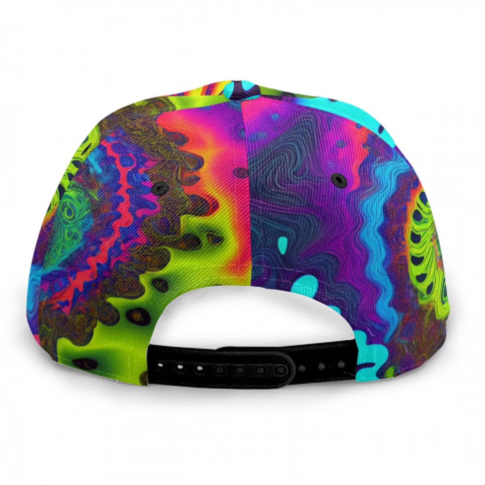 Psychedelic Trippy Cap,marbleized Hat,graffiti Baseball Cap Trucker Hip ...
