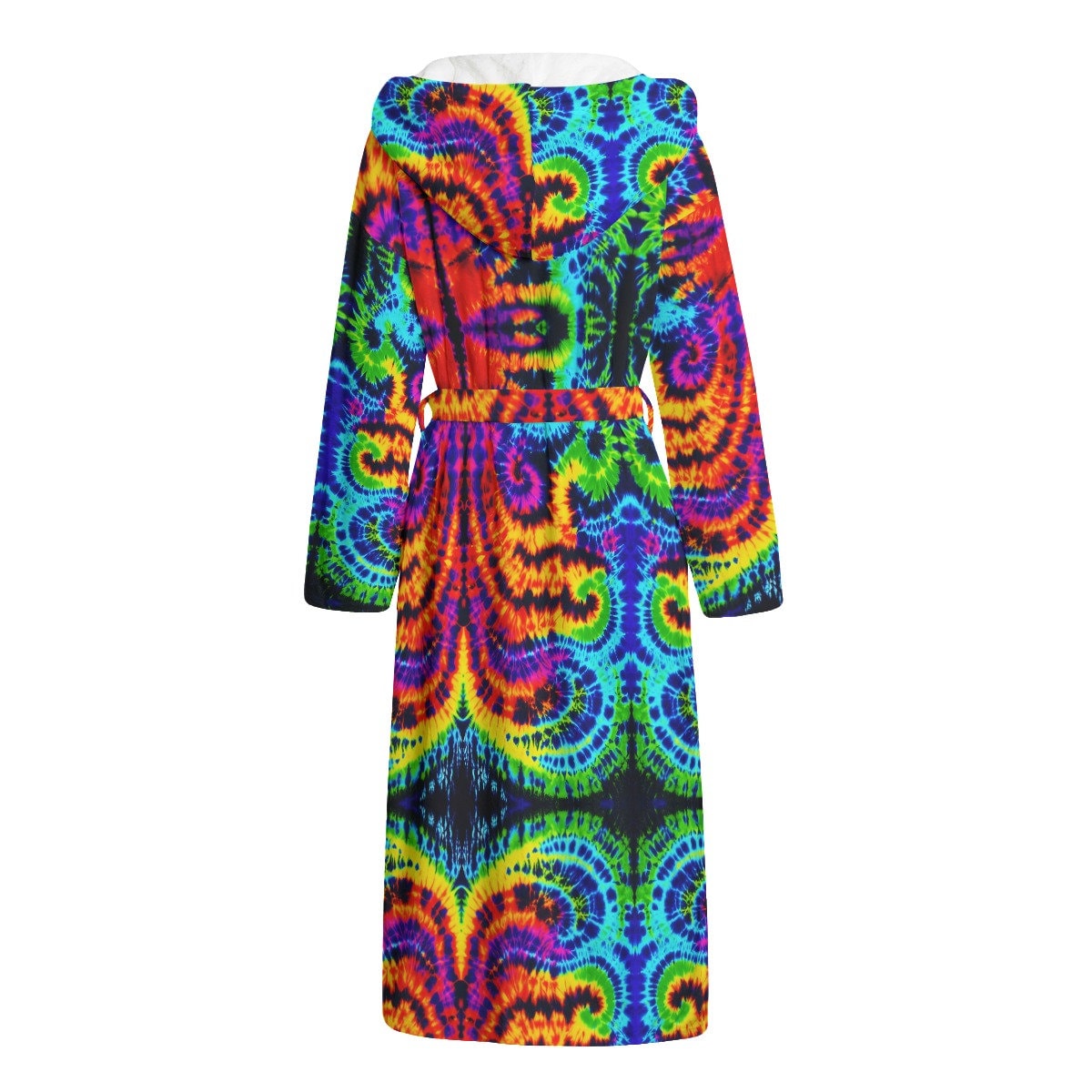 Psychedelic Hooded Bathrobe Unisex Robe Trippy Thick Cuddly. - Etsy