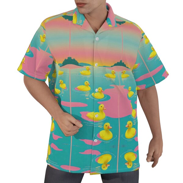Rubber Duck Button Shirt - Etsy