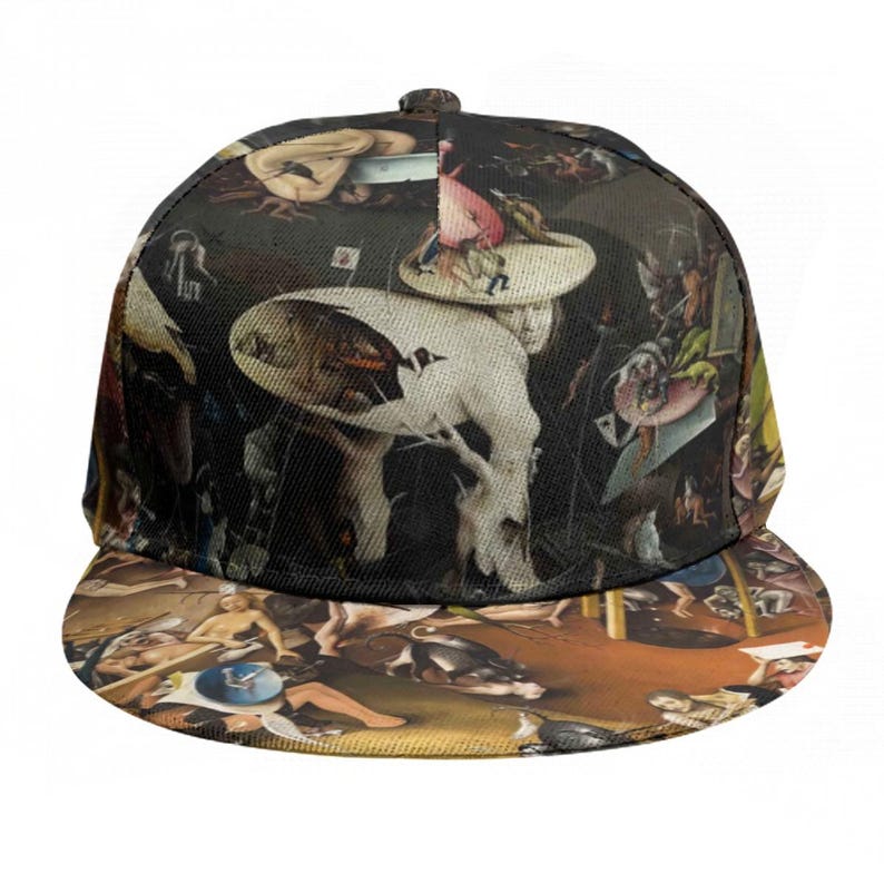 Hieronymus Bosch Garden of Earthly Delights Baseball Cap Trucker Unisex ...