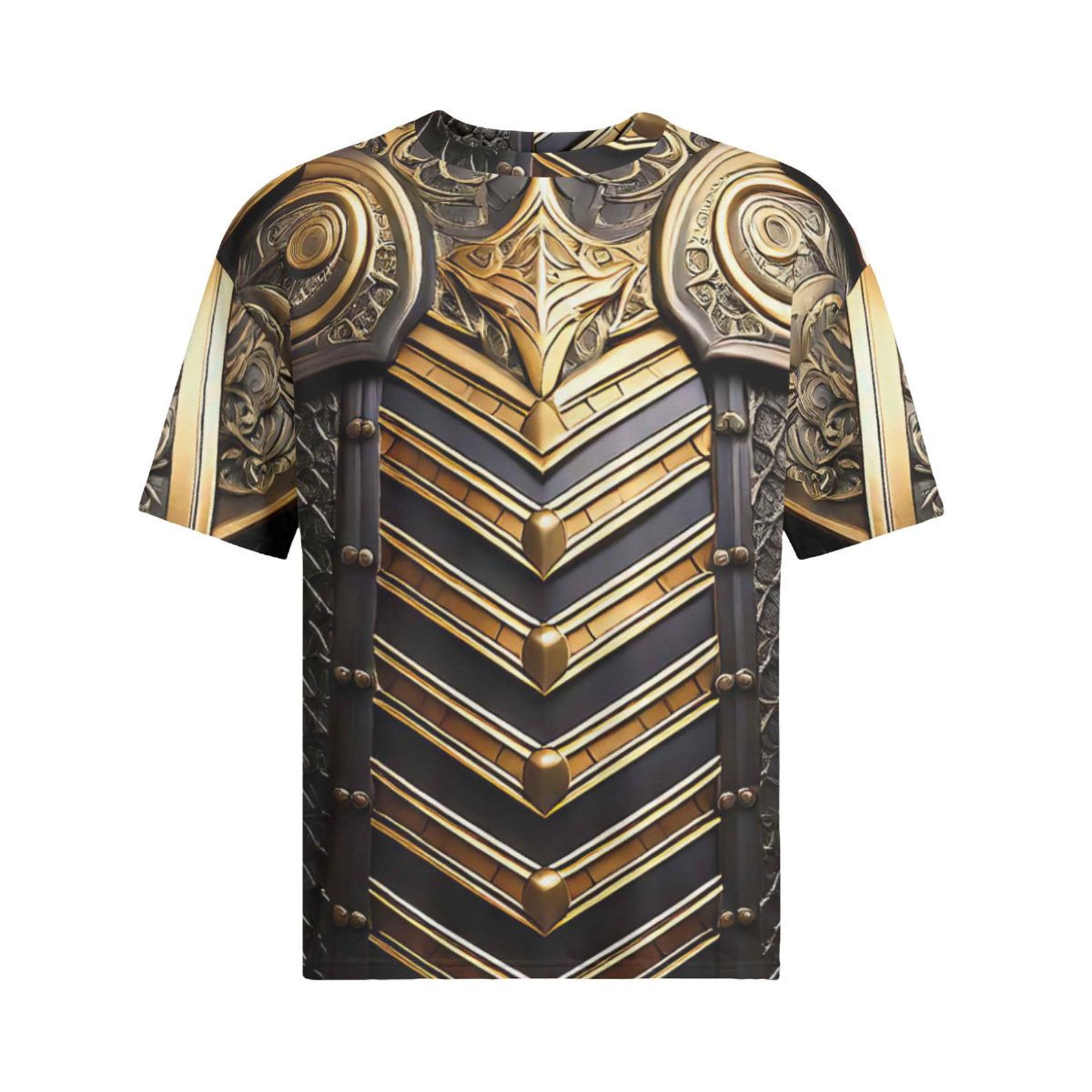 Crusader Battle Cotton Shirt, 100% All Over Print Cotton Tee Shirt ...