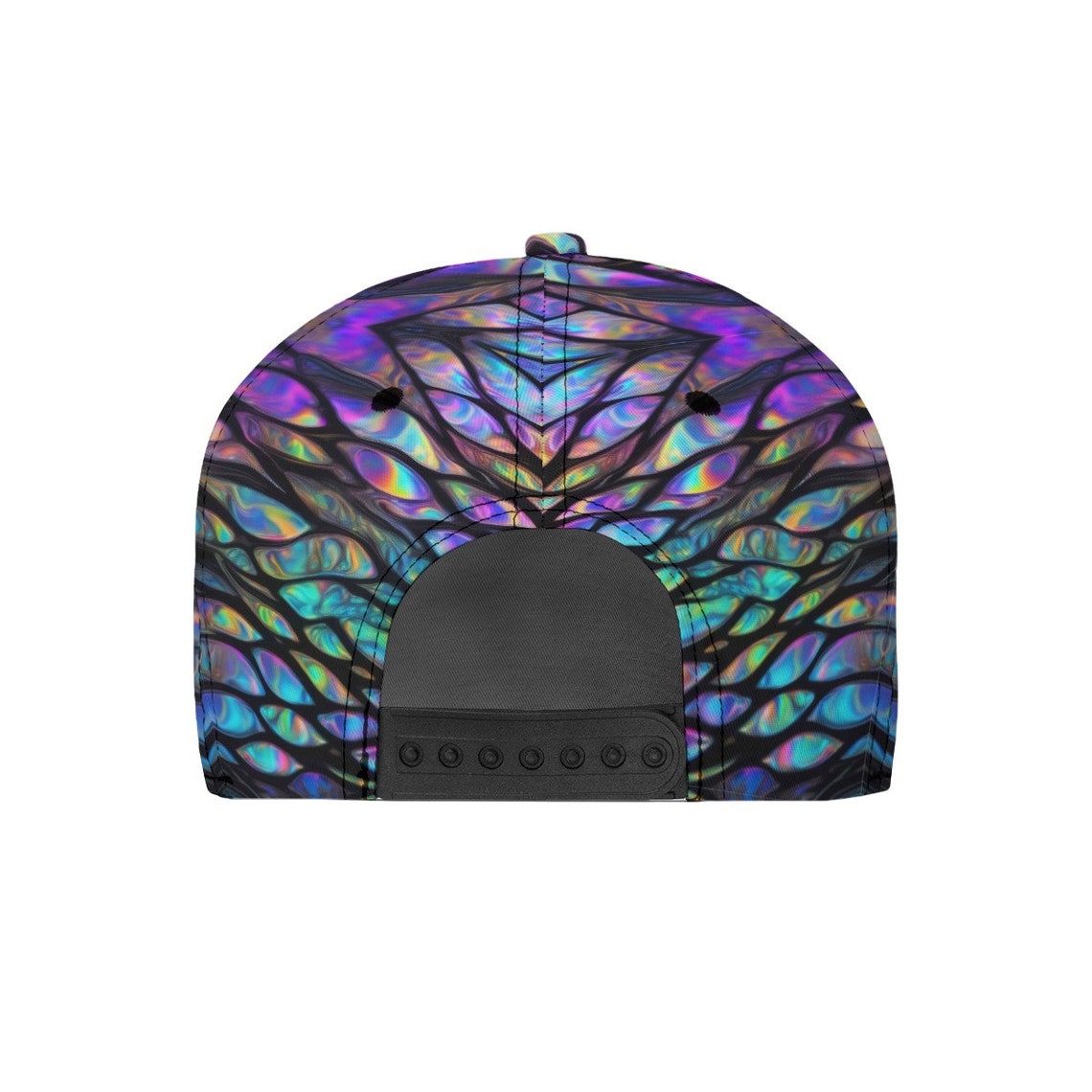 Tarpan Fish Scales Psychedelic Trippy Cap, Tie Dye Hat, Baseball Cap ...