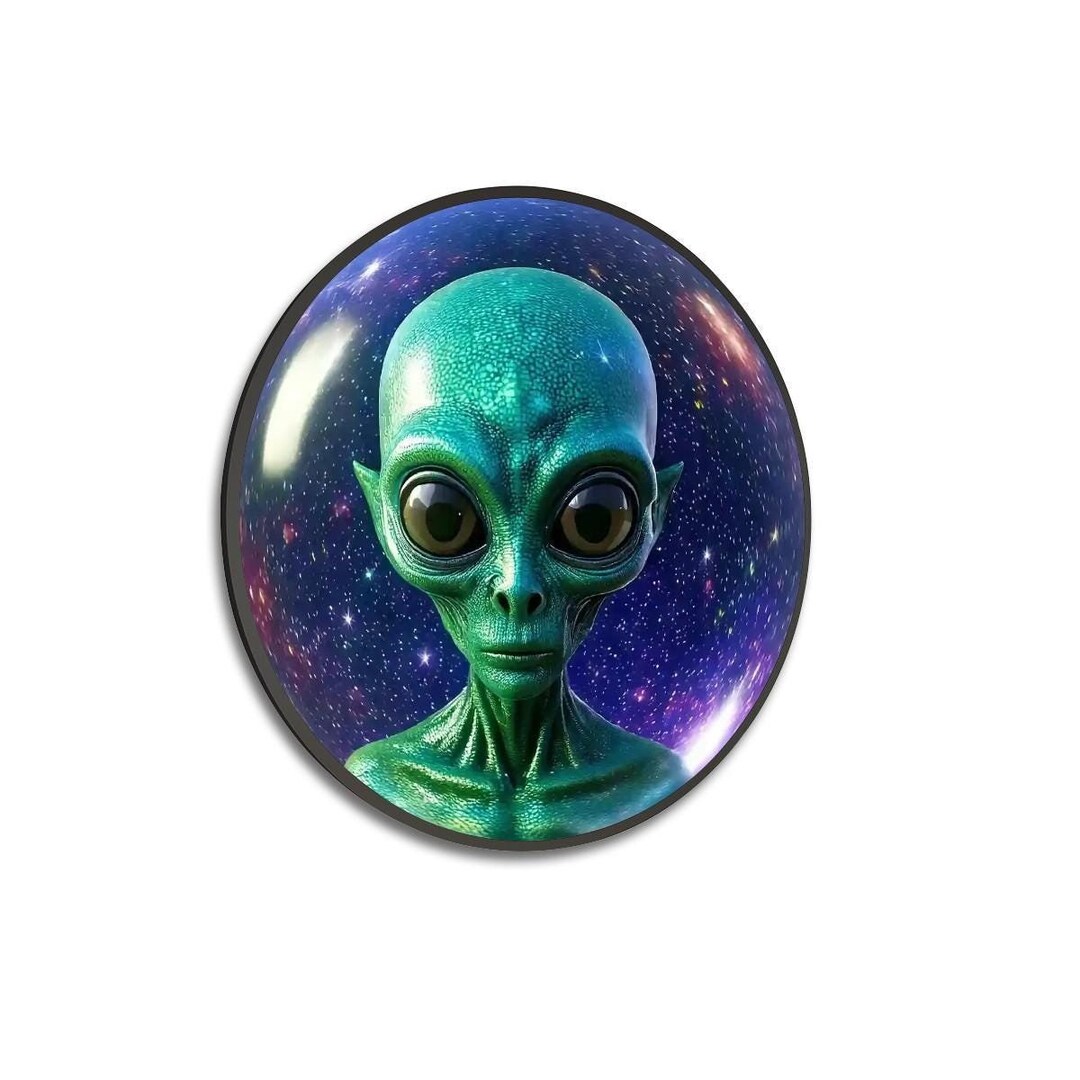 Martian Alien #2, Janine Gordon, Edition of 100, Circular Digital ...