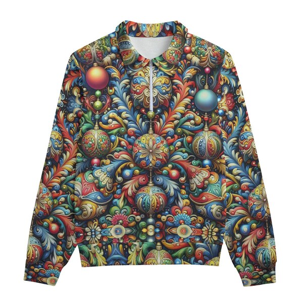 Psychedelic Sweater - Etsy