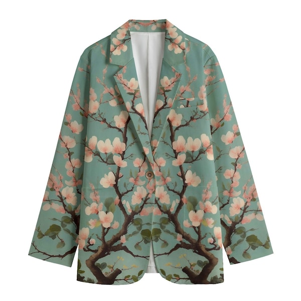 Cherry Blossom Jacket Women - Etsy