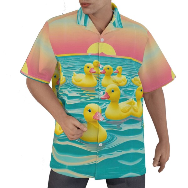 Rubber Duck Button Up - Etsy
