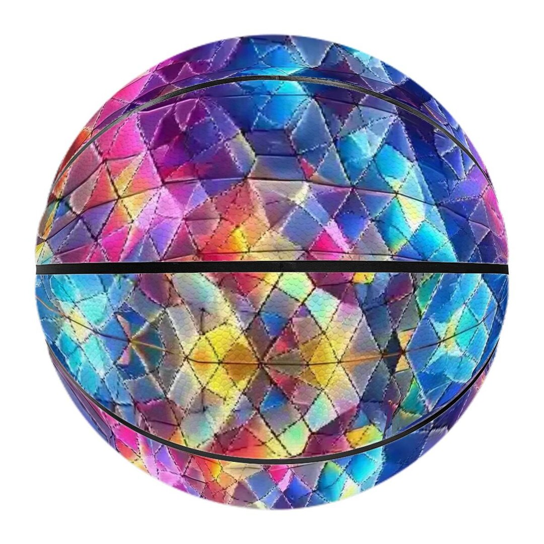 Psychedelic Novelty Basketball, Fun Indoor/outdoor Sports Ball, Cool ...